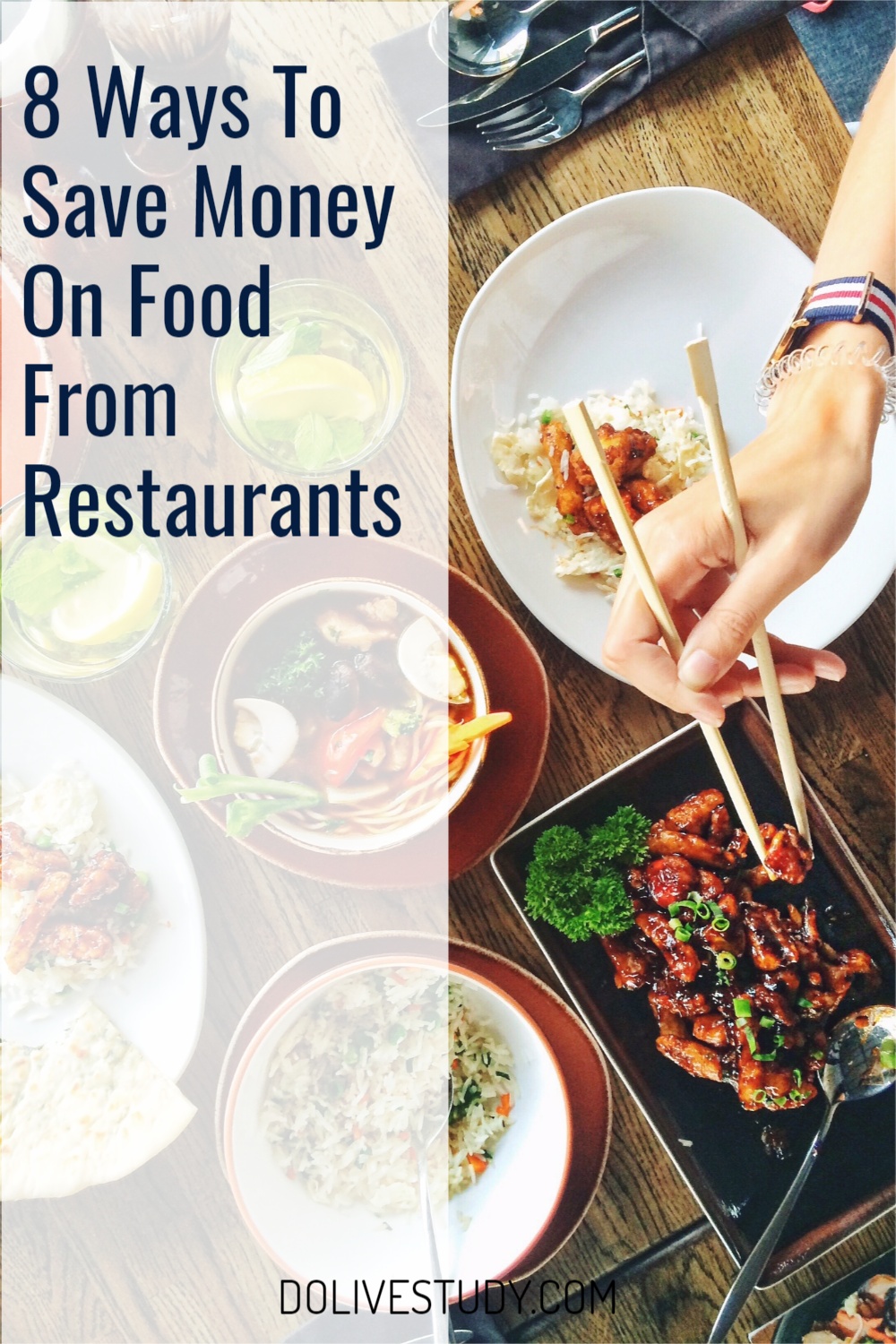 8 Ways To Save Money On Food From Restaurants | Do. Live. Study.